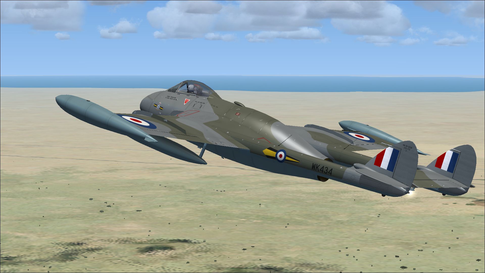 de Havilland Venom Complete Package for FSX