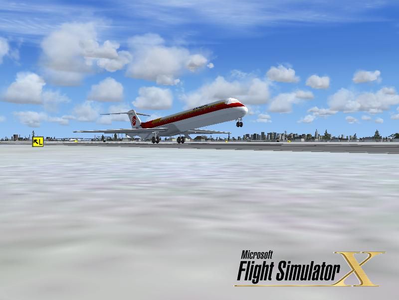 Continental Airlines MD-83 pack for FSX