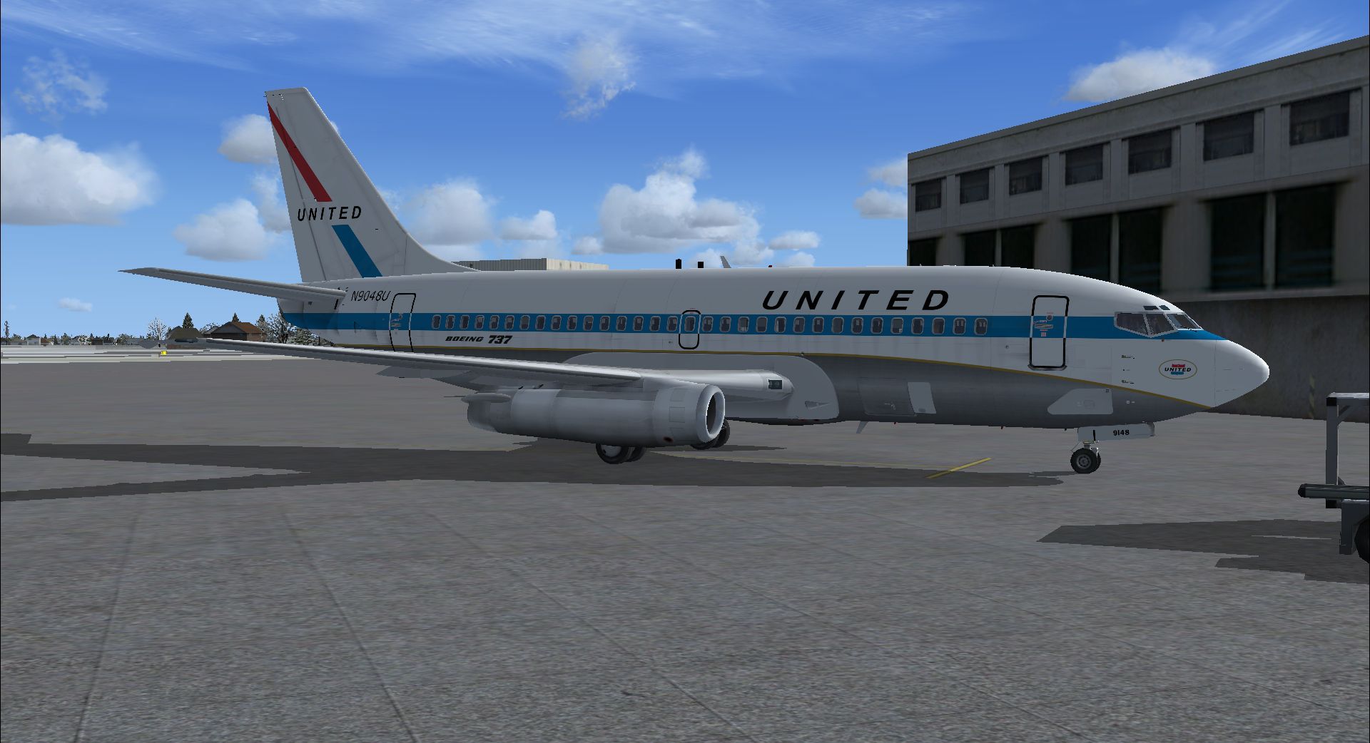 United Airlines Boeing 737 200 Mainliner For FSX