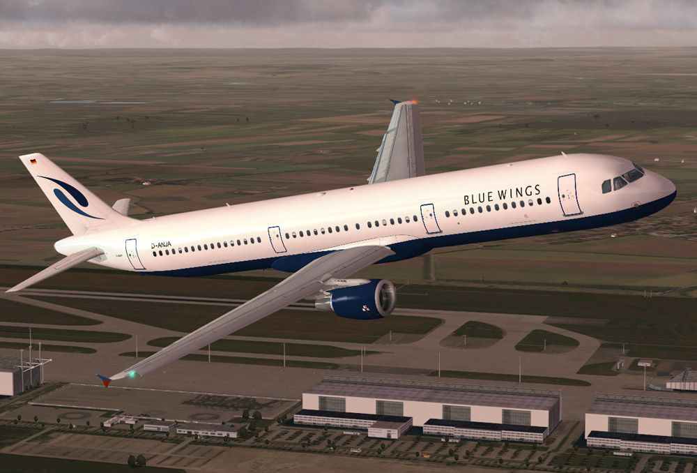 Blue Wings Airbus A321-211 for FSX
