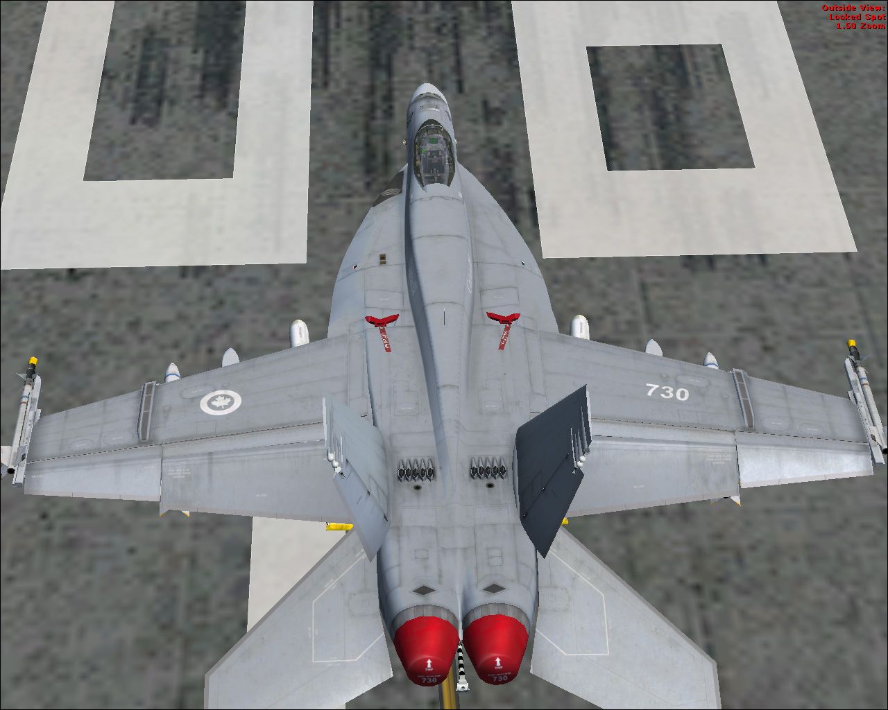 CAF F/A-18 for FSX