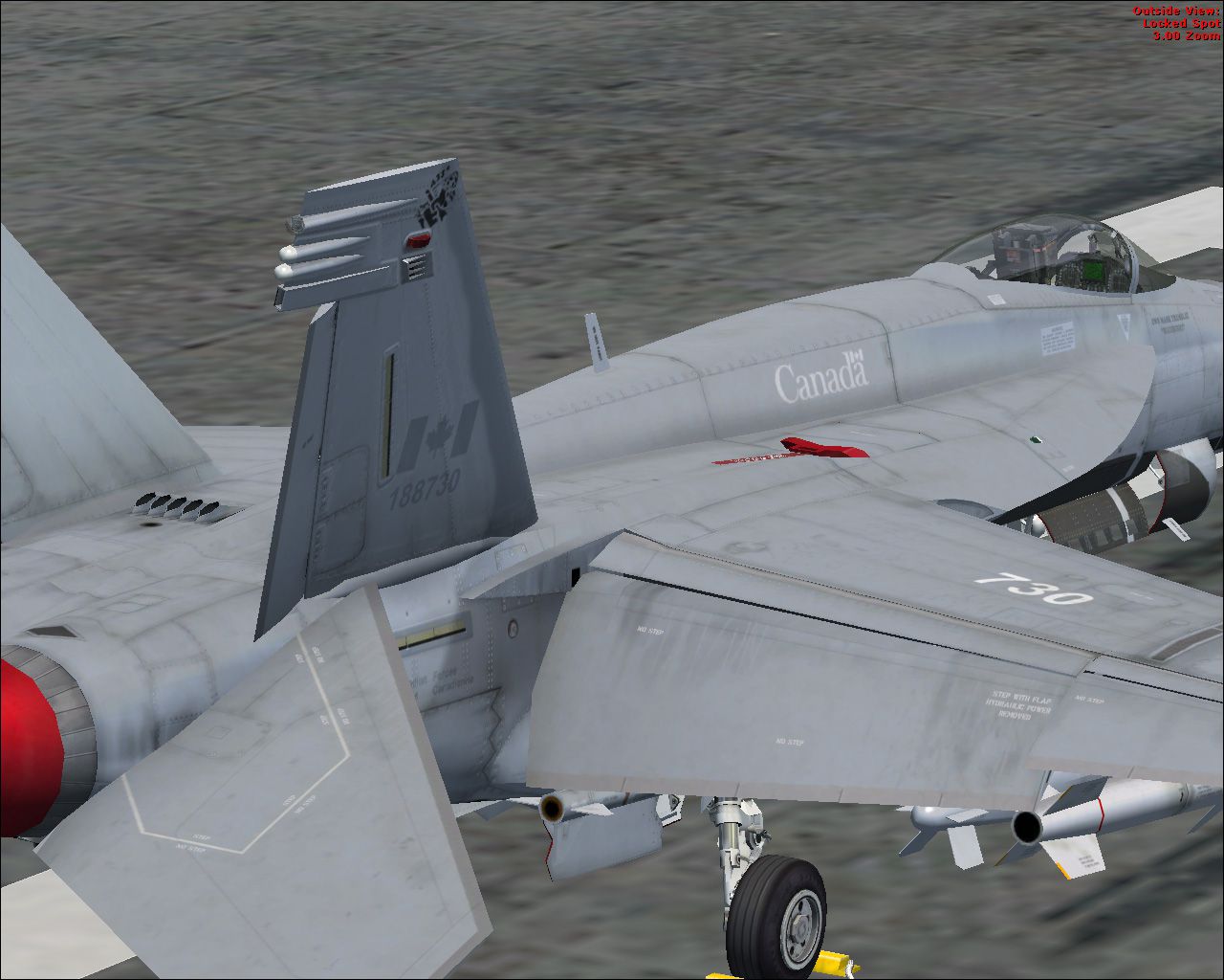 CAF F/A-18 for FSX