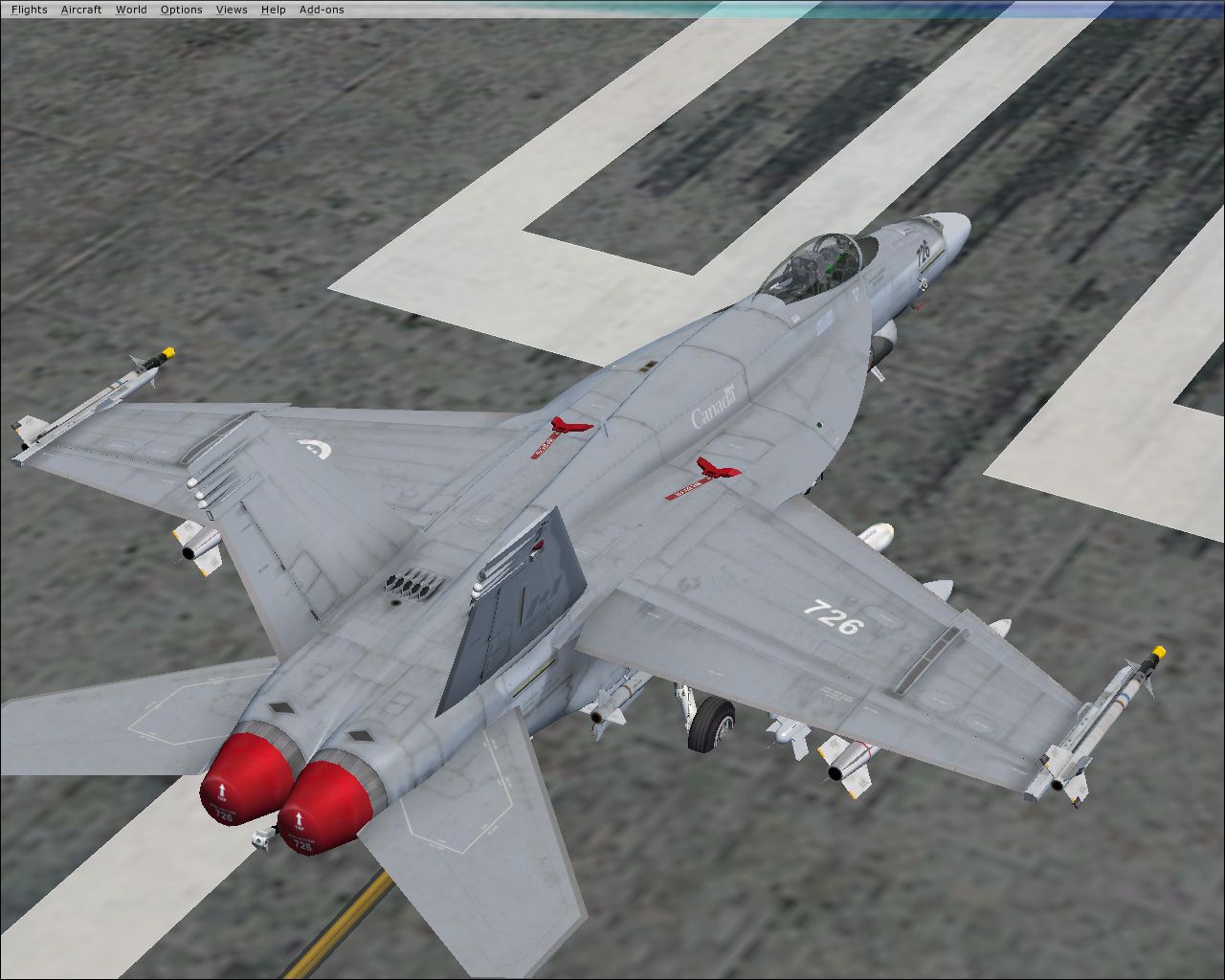 CAF F/A-18 for FSX