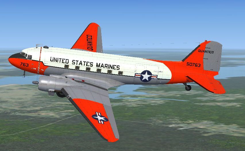 USMC R4D-6 Quantico for FSX
