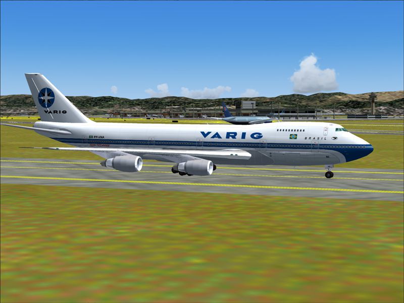 Varig Boeing 747-2L5B Combi, PP-VNA for FS2004