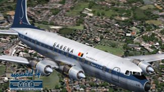 Sabena Douglas DC-6B OO-CTK for FS2004