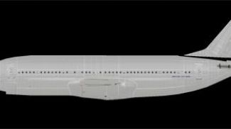 Default Boeing 737 Paint Kit for FSX