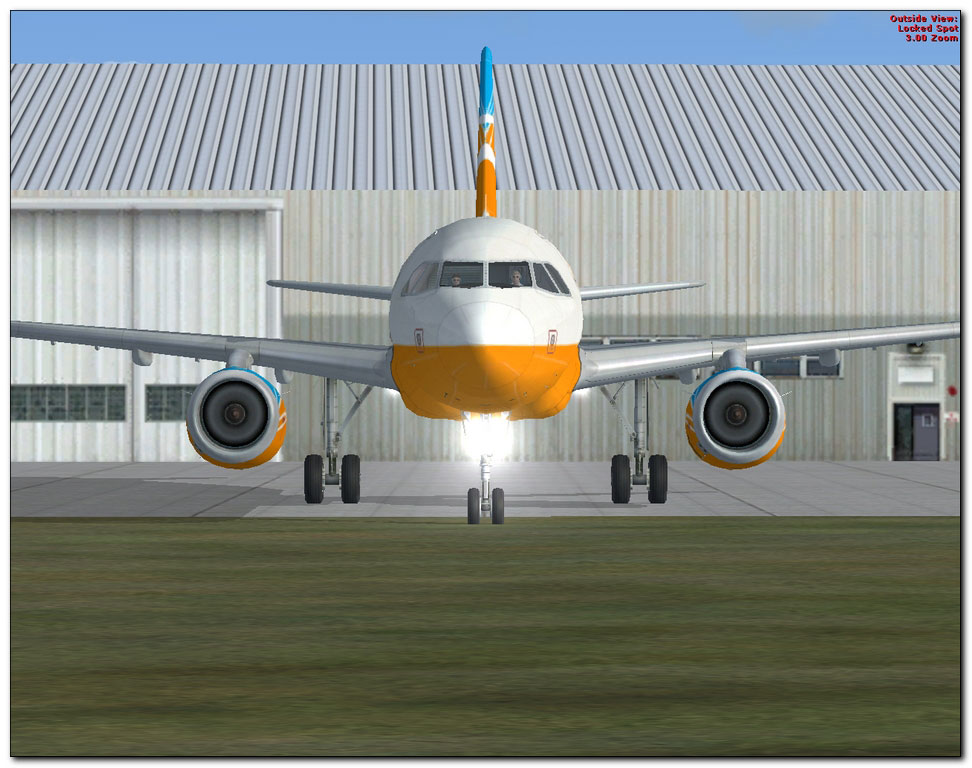 Airbus A321 Landing Lights for FSX