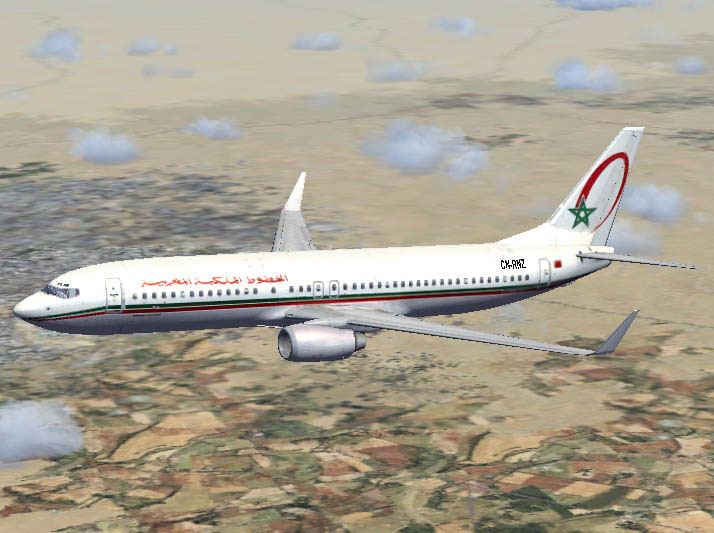 Flight Miniatures Royal Air Maroc Boeing 737-800 1