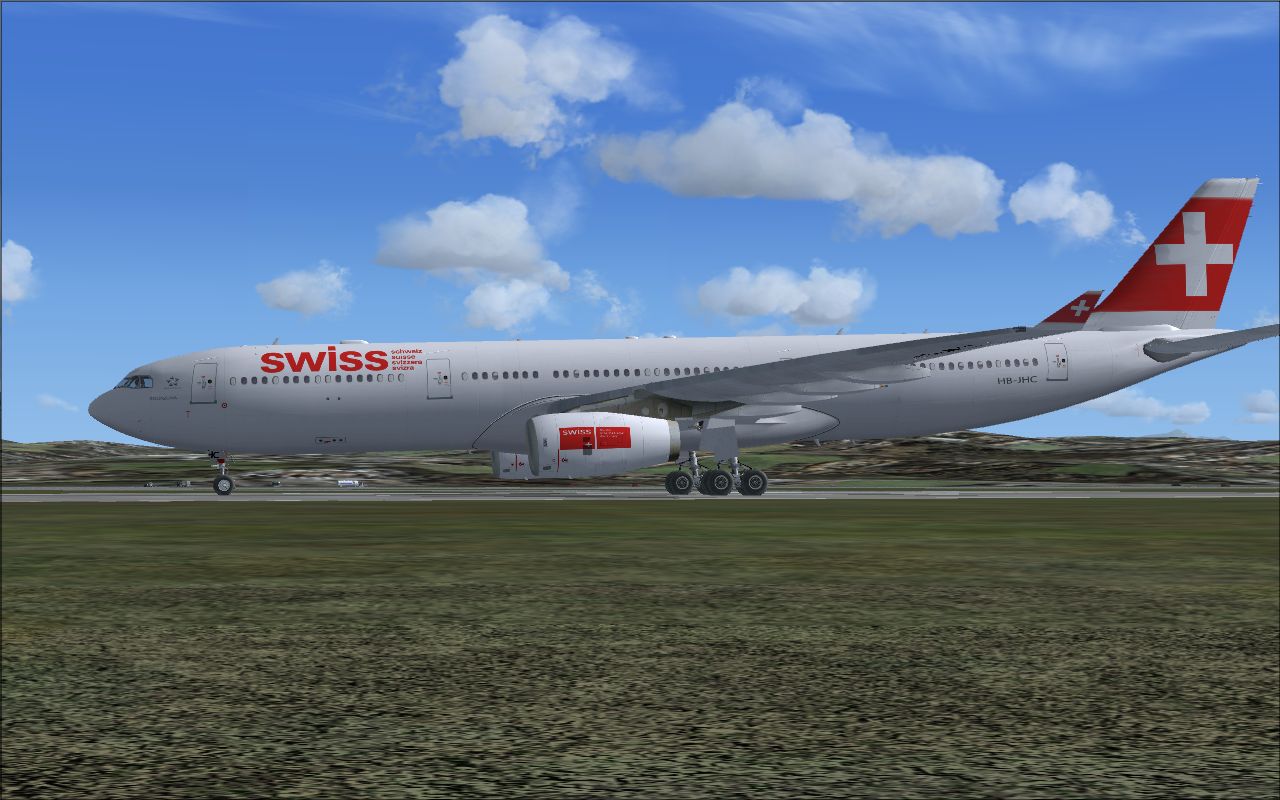 Swiss Airbus A330-343E for FSX