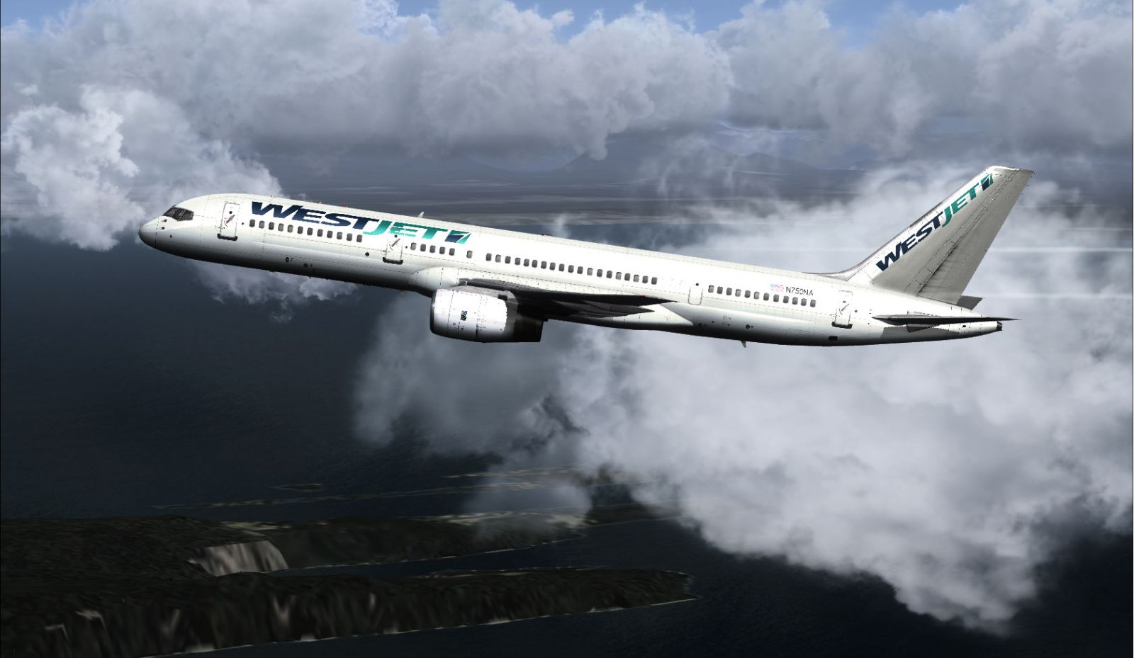 WestJet Boeing 757 200 For FSX WestJet Boeing 757 200 For FSX