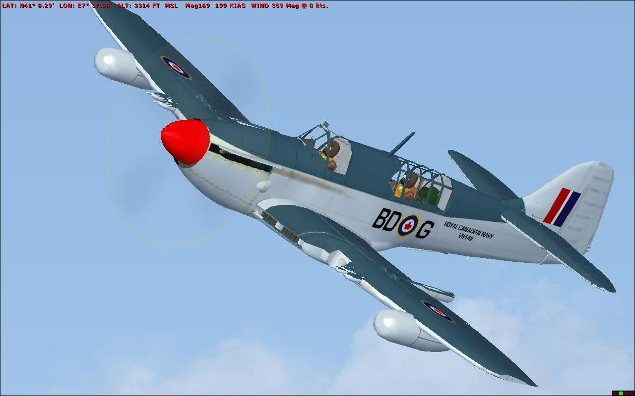 RCN Firefly Mk. V CWH for FSX