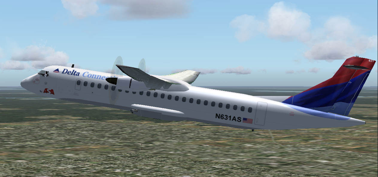 Delta Connection ATR 72-200 for FS2004