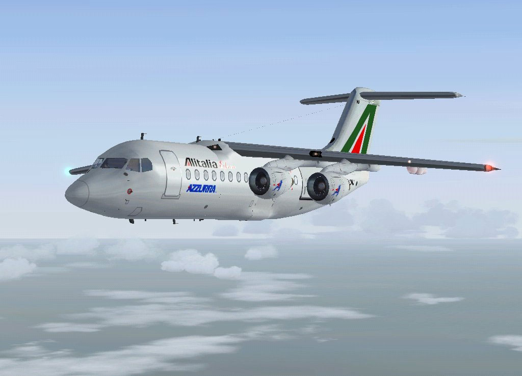 Alitalia Express BAe 146 for FS2004