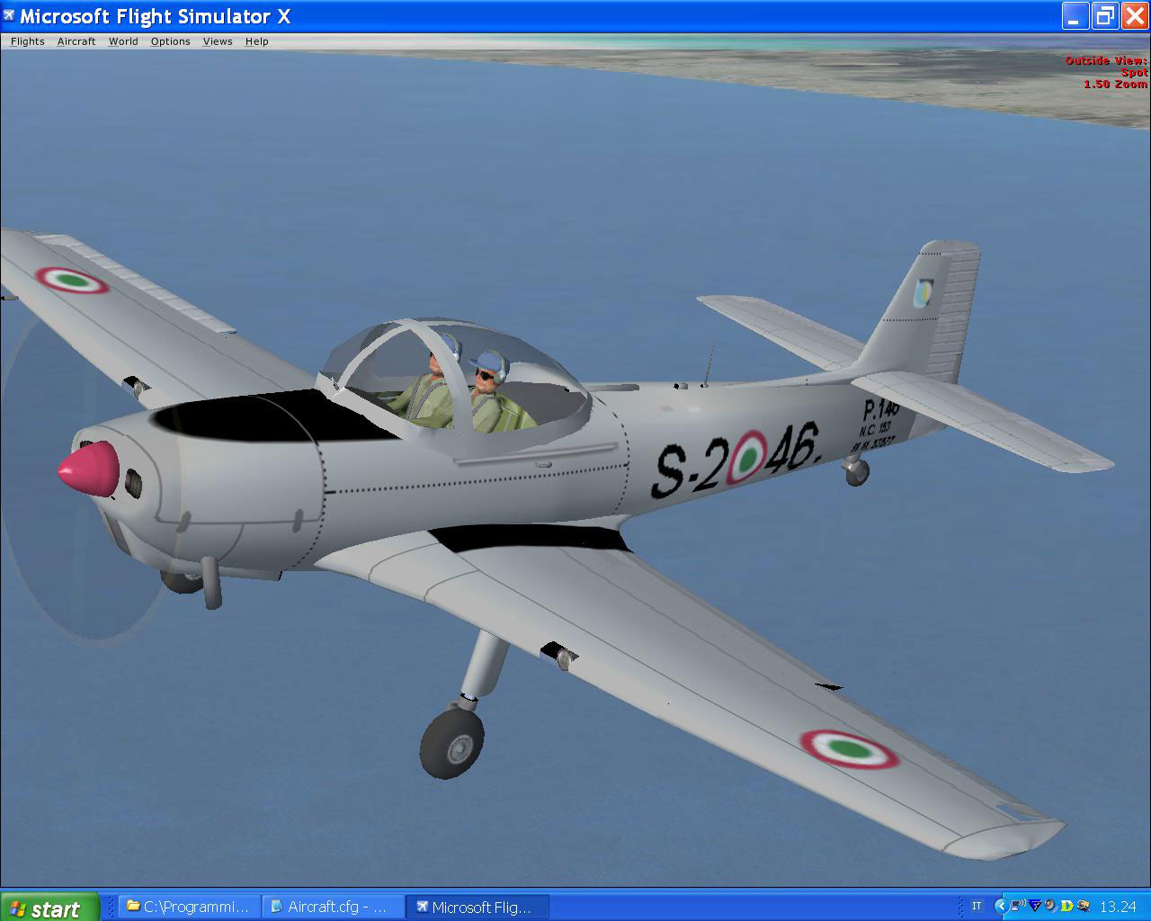 Piaggio P-148 for FSX