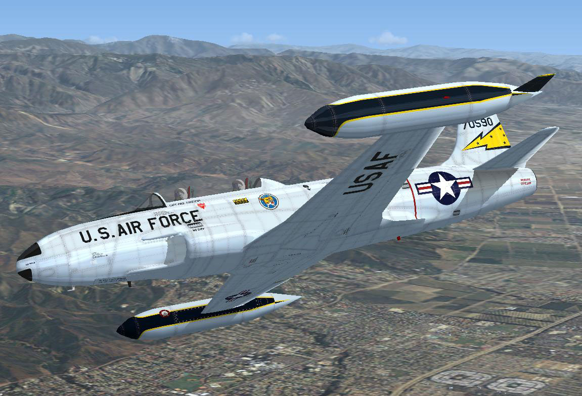 SP2/A Lockheed T-33A T-Bird Jet Training Aircraft for FSX