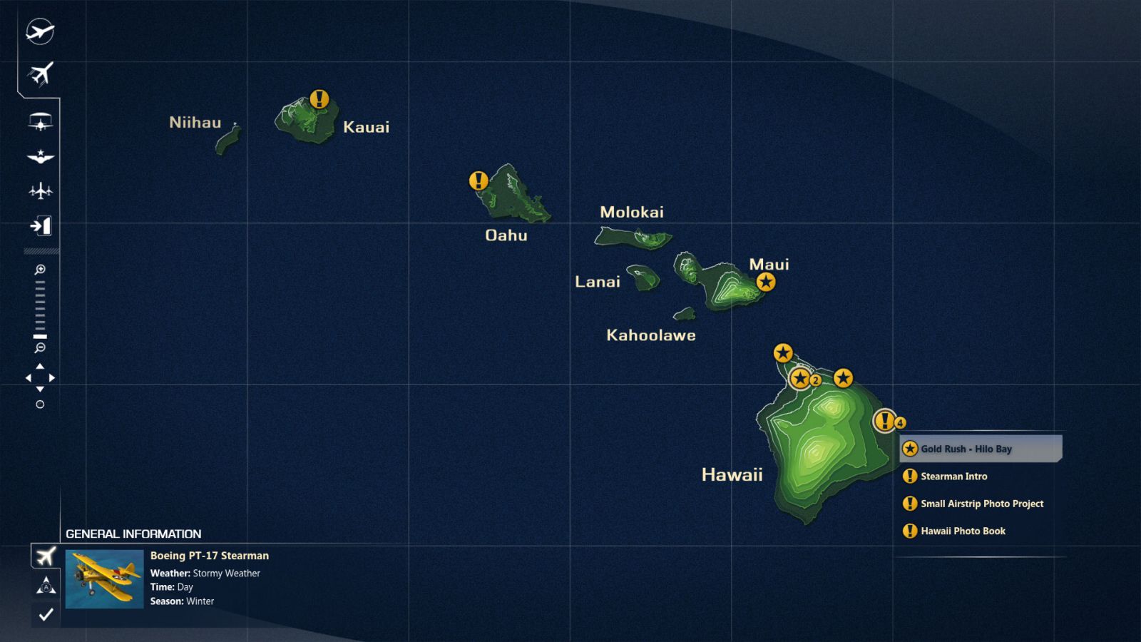 Microsoft Flight Simulator Map