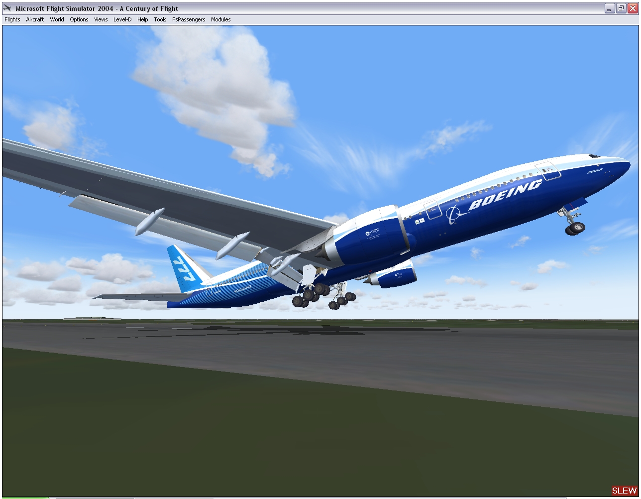777-200LR - Microsoft Flight Simulator 2004